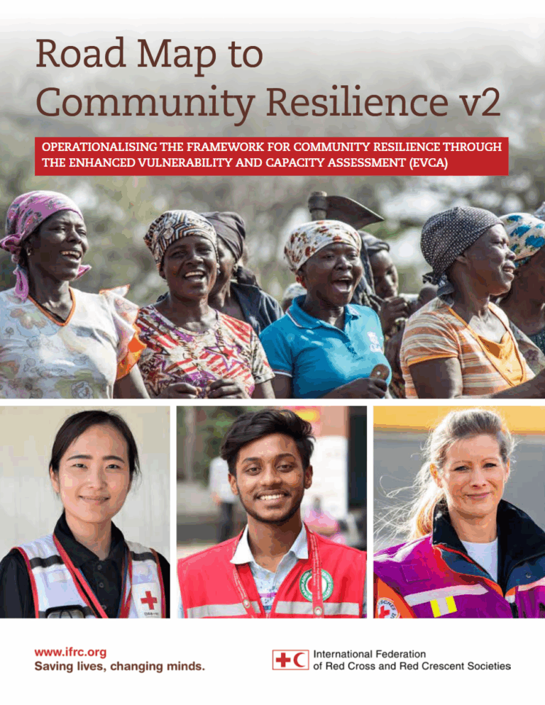 IFRC, Road Map to Community Resilience v2 - Operationalising the ...